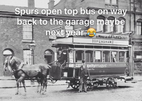 Spurs plan open top bus parade | She Wore A Yellow Ribbon