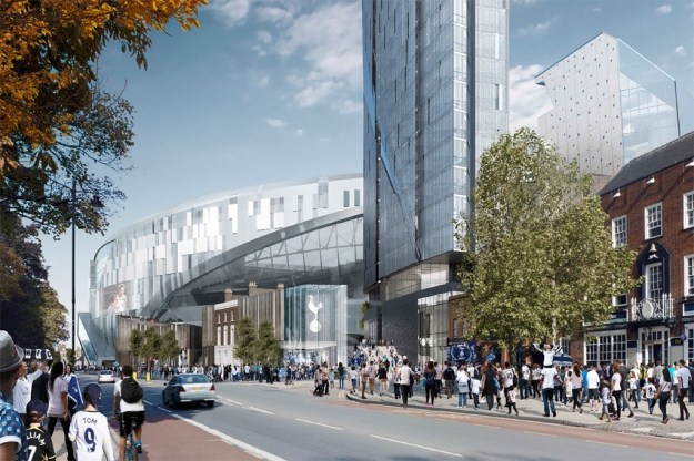 Spurs make cut backs on £800m stadium project | She Wore A Yellow Ribbon